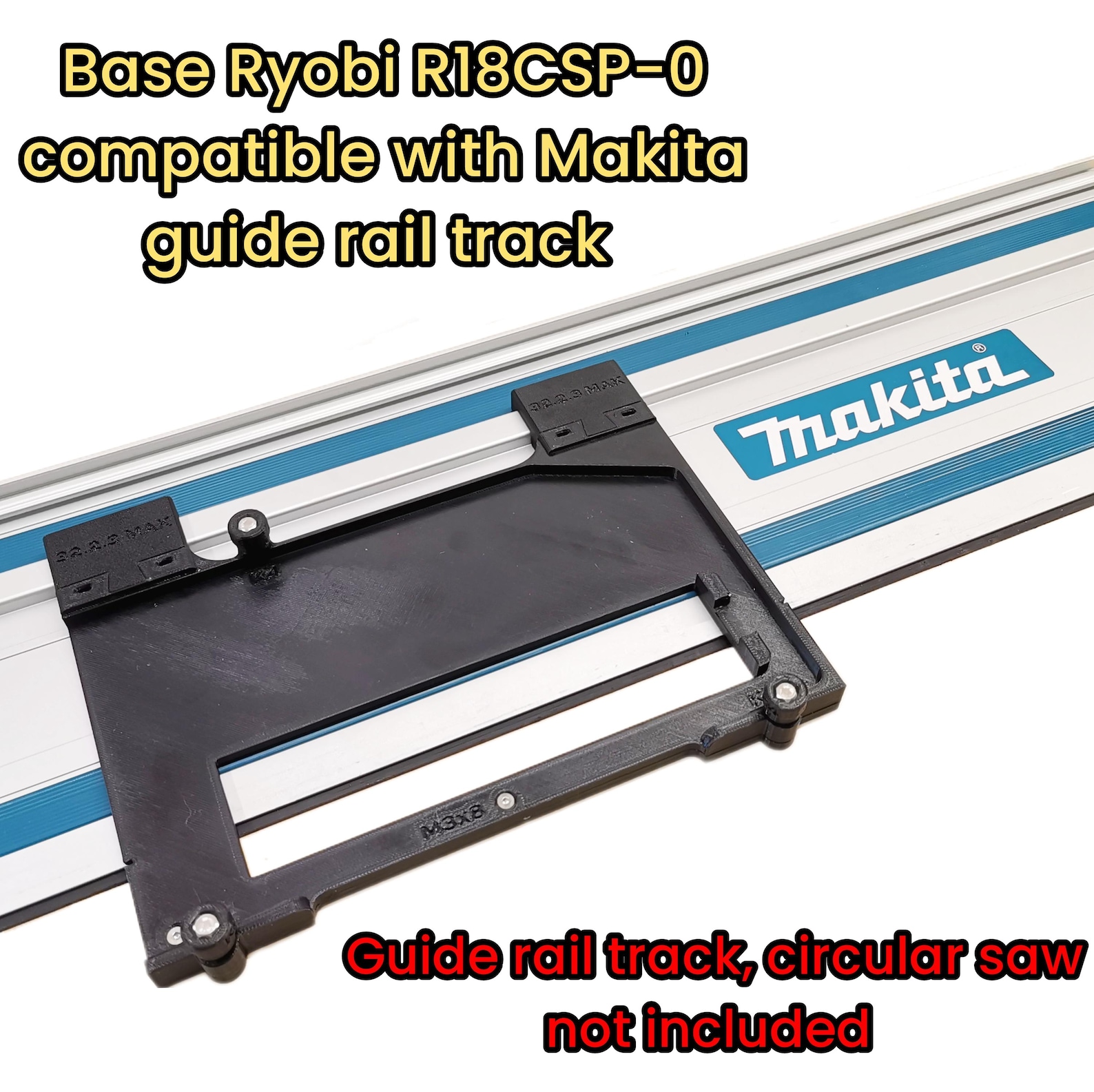 Guide Rail Base for RYOBI Circular Saw R18csp-0150mm Compatible With ...