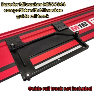 Milwaukee M12 CCS44 2530-20 Circular Saw M12 FUEL 5-3/8" Guide Rail ...