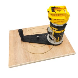 Dewalt DCW604 DCW600 D26200 2in1 Adaptor Circle Jig Offset Base Router ...