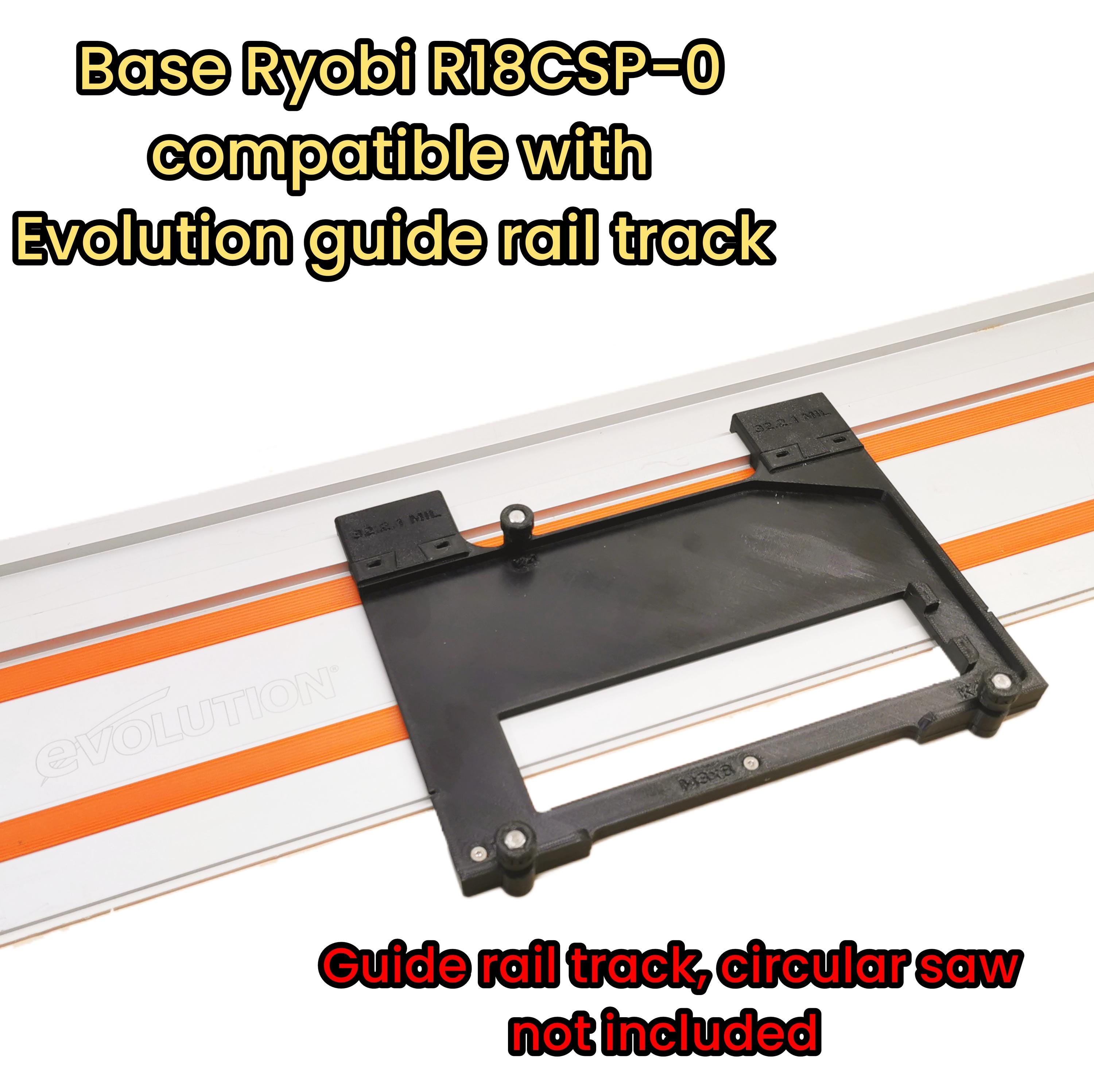 Guide Rail Base for RYOBI Circular Saw R18csp-0150mm Compatible With ...