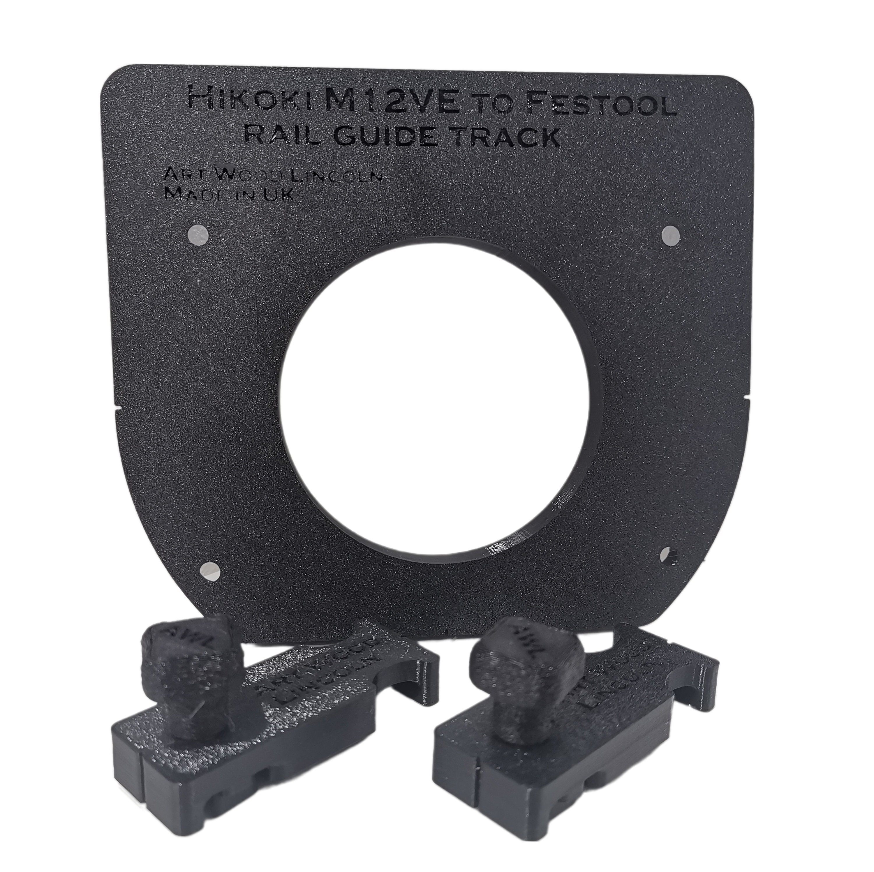 Adaptor Plate Hikoki M12VE to Guide Rail / Guide Rail Limits Evolution ...