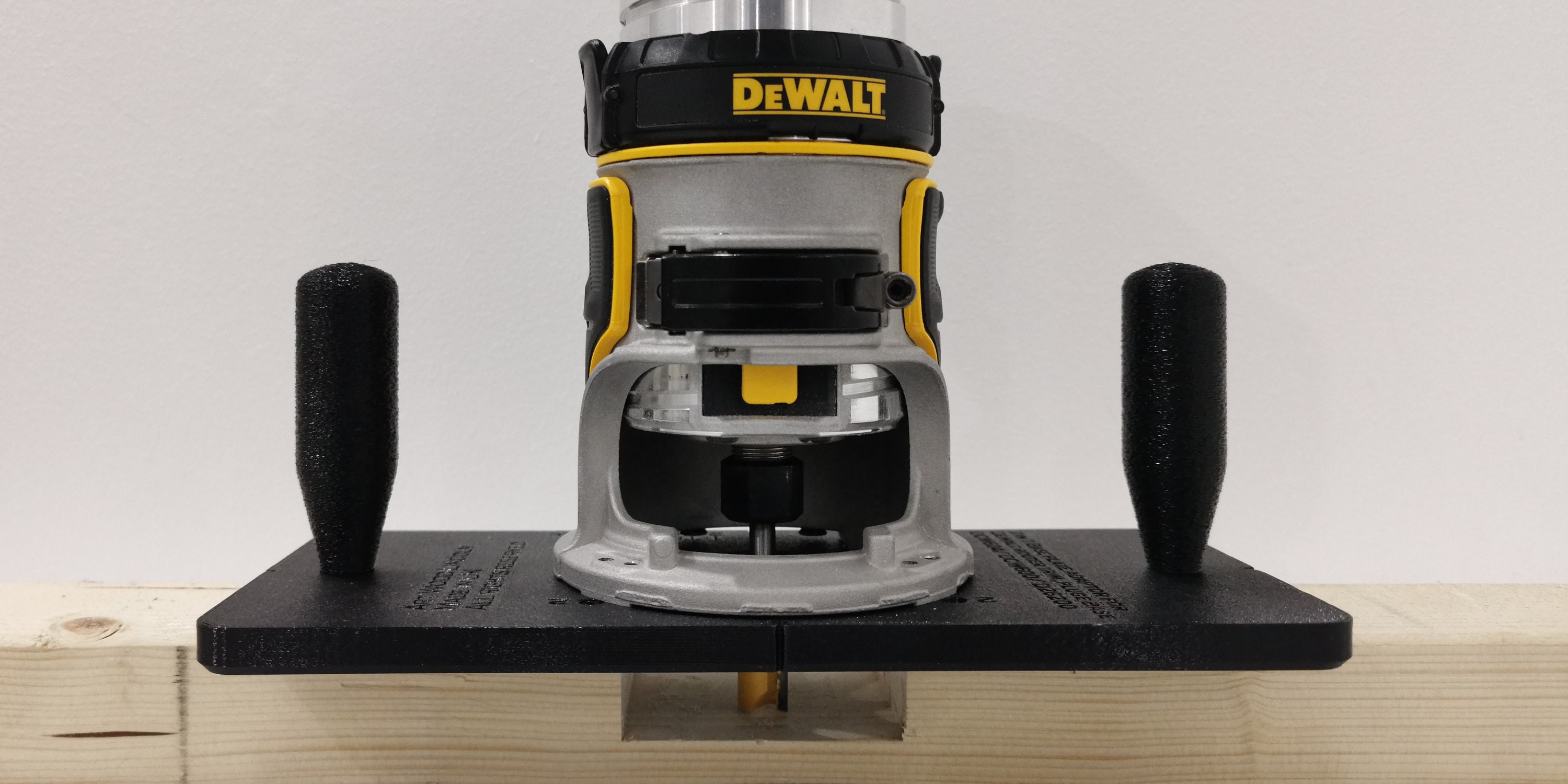 2in1 Sub Base Plate for Dewalt Router DCW600 DCW604NT D26200 Trimming ...