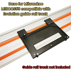 Milwaukee M18 CCS55 Circular Saw Guide Rail Base 2730-20 M18 FUEL 6-1/2 ...