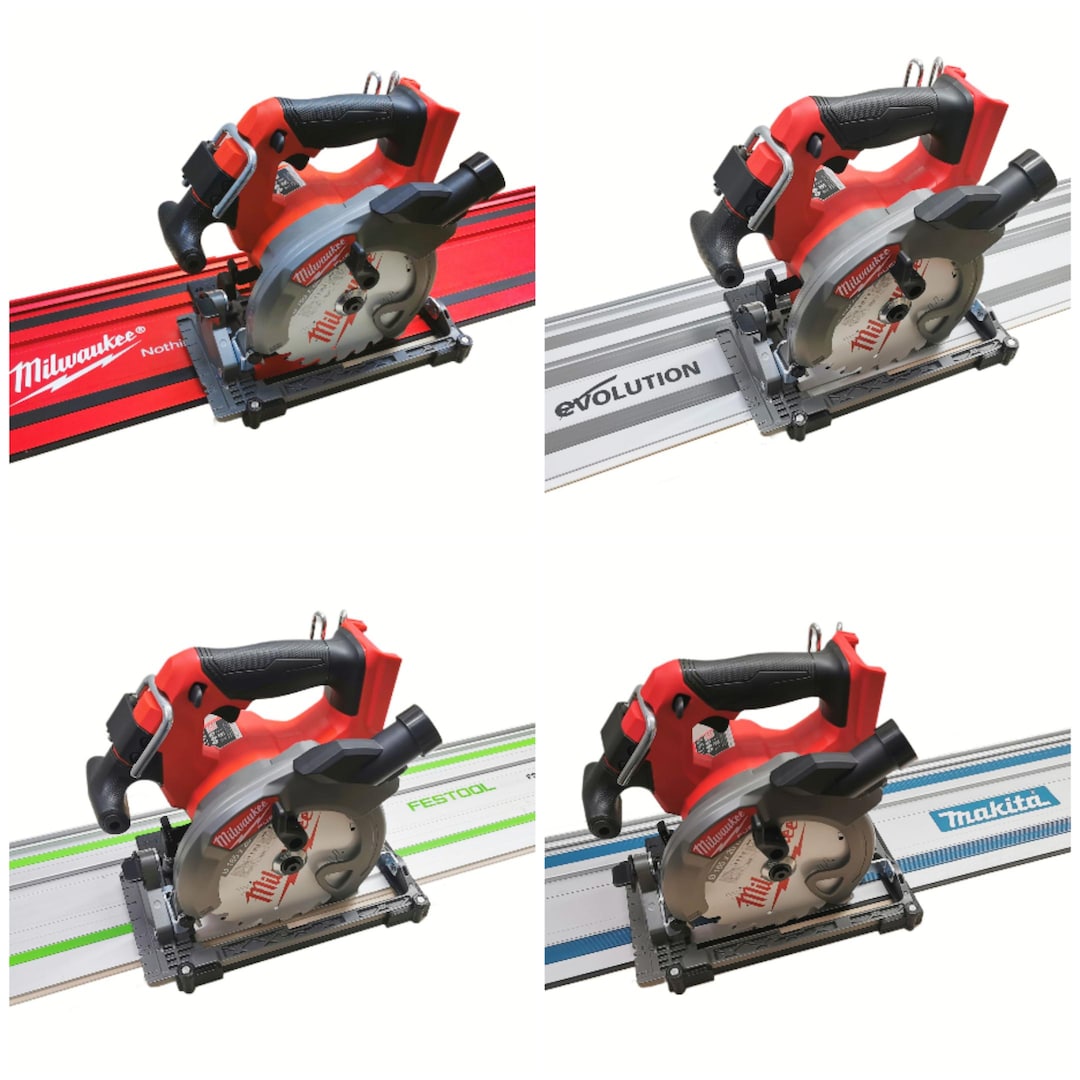 Milwaukee M18 FCS552 Guide Rail Base: for Milwaukee, Makita, Evolution ...