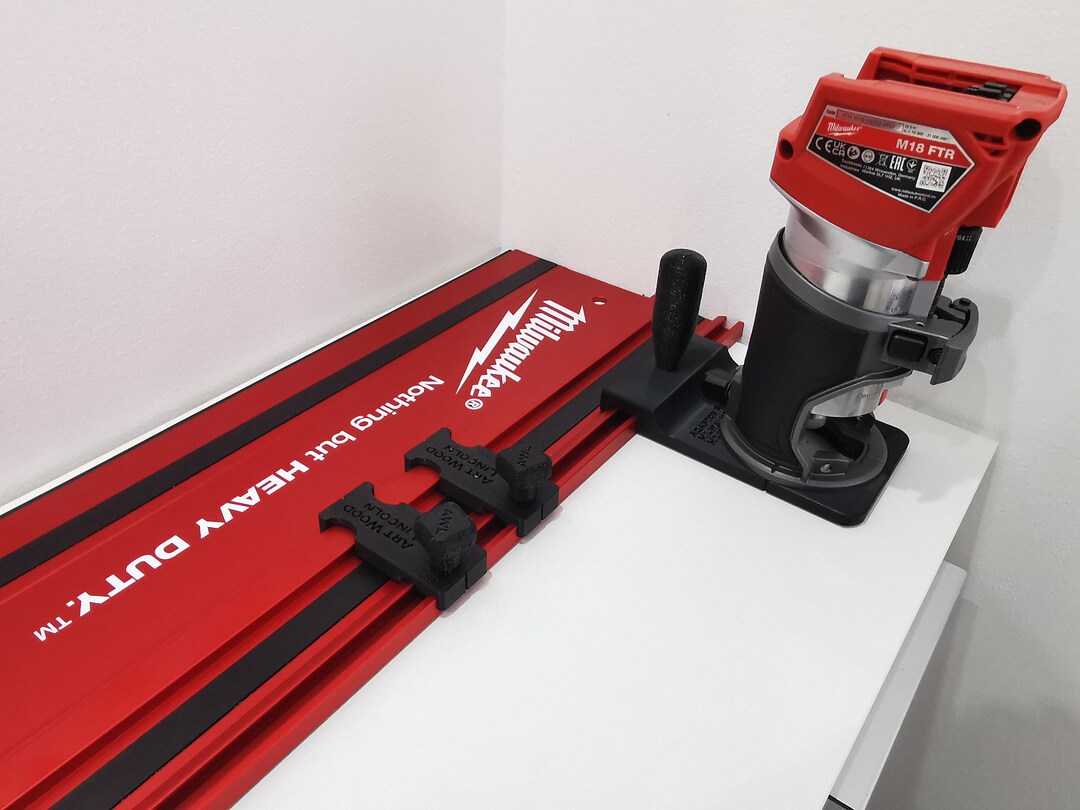 Digital ONLY STL Files! Adaptor Plate for Milwaukee Router M18 FRT ...