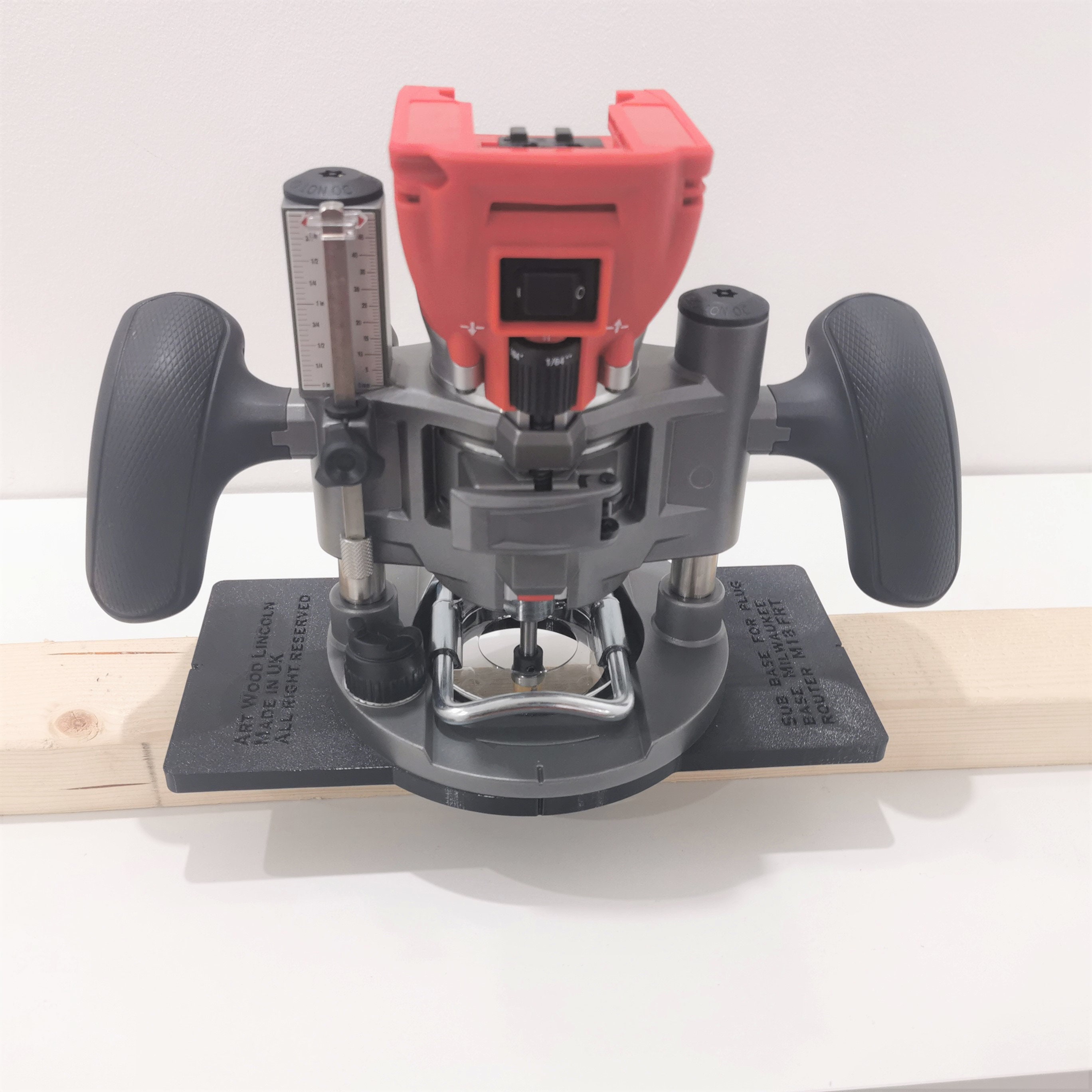 Sub Base Plate to Milwaukee Pluge Base Router M18 FTR Trimming Slotting ...