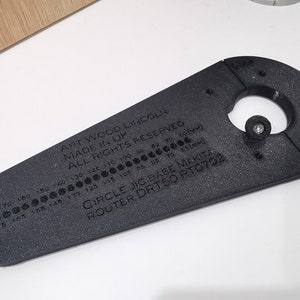 Digital ONLY STL Files! Adaptor Circle Jig for Makita RT0702 DRT50 ...