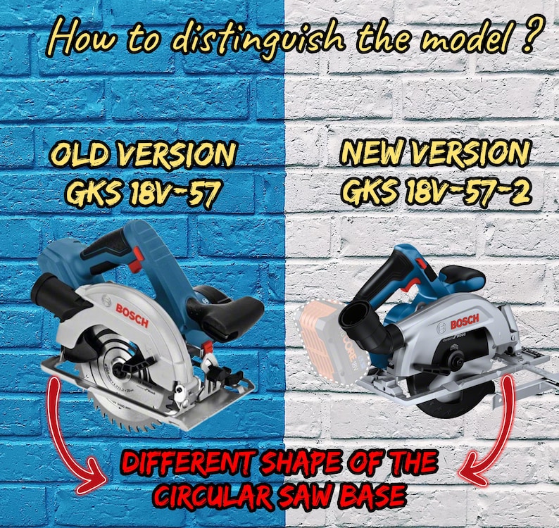 Guide Rail Base for Bosch Circular Saw GKS18V-57-2 GKS18V-57-2 L ...