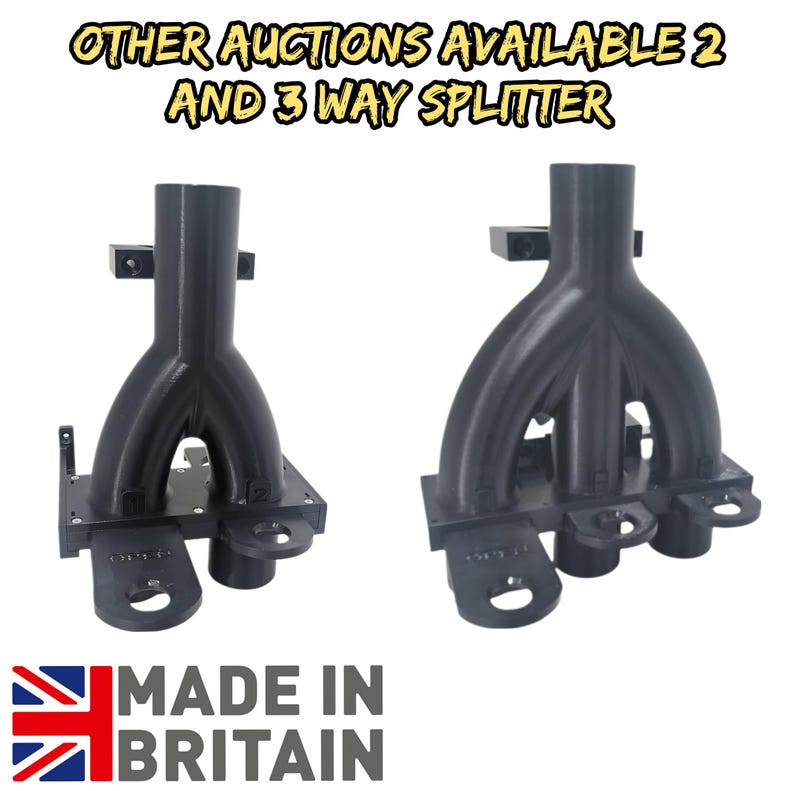 4 Way Blast Gate Vacuum Dust Extraction Waste Pipe Systems Splitter ...