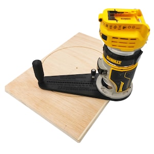 Dewalt DCW604 DCW600 D26200 2in1 Adaptor Circle Jig Offset Base Router ...