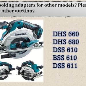 Makita DHS660 DHS660Z Circular Saw Guide Rail Base Compatible With ...