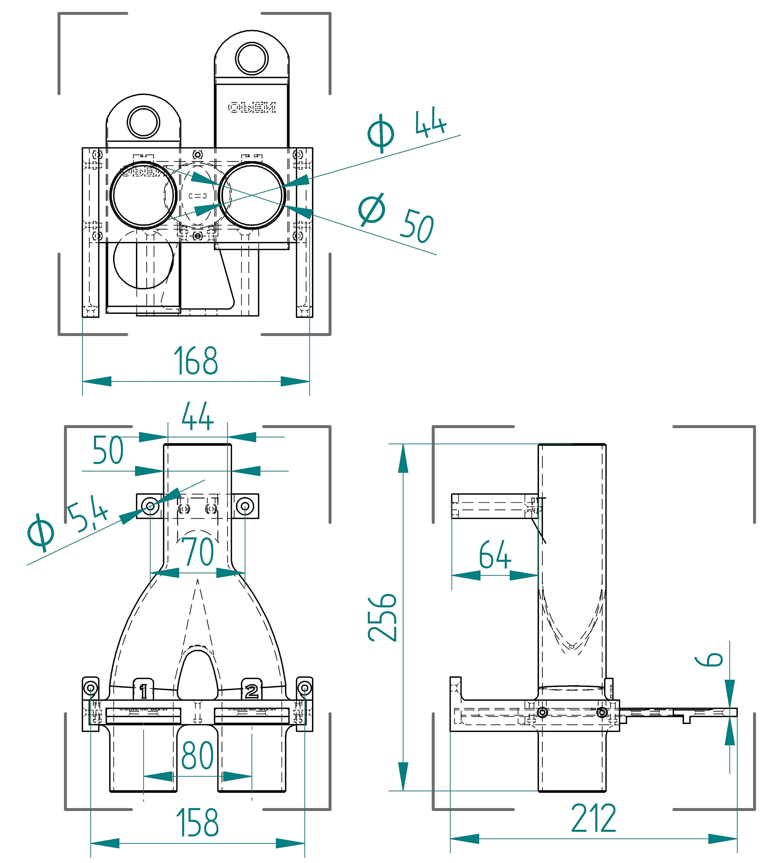 2 Way Blast Gate Vacuum Dust Extraction Waste Pipe Systems Splitter ...