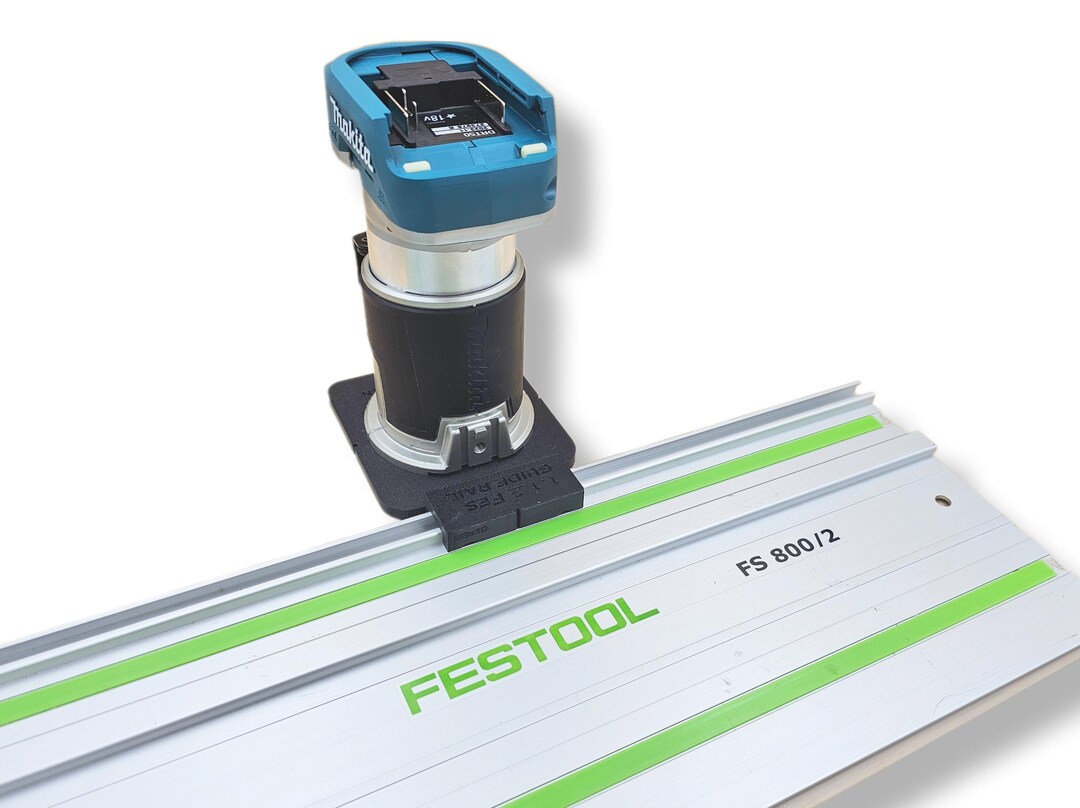 Makita DRT50 RT0700 RT0702 Adapter Base Router Guide FESTOOL Rail Track ...