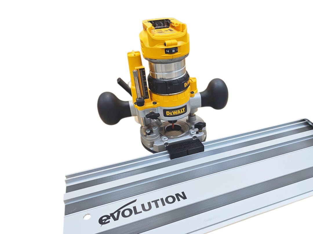 2in1 Dewalt DCW600 DCW604 D26200 Trimmer Plug Base Adaptor Router 18V ...