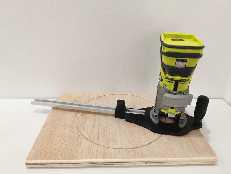 Adaptor Base Circle Jig for Ryobi Router RTR18-0 Woodworking Groove ...