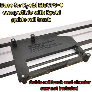 Guide Rail Base for Ryobi Circular Saw R18CSP-0 18V ONE Compatible With ...