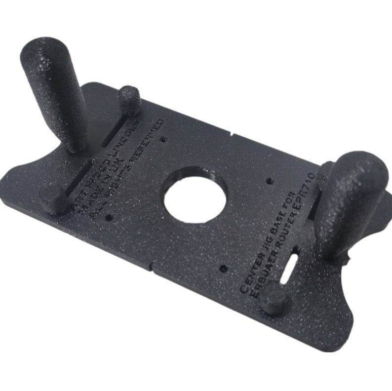 Center Jig Adaptor for Erbauer Router EPR710 Groove Milling Woodworking ...