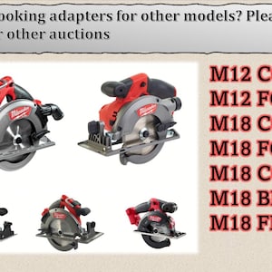 Milwaukee M18 CCS55 Circular Saw Guide Rail Base 2730-20 M18 FUEL 6-1/2 ...