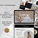 Elegant Canva Wedding Website Template| Digital Invitation|canva ...