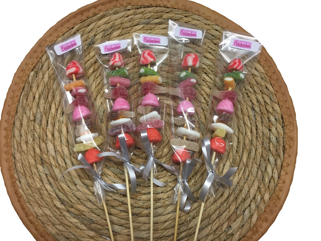 Candy Skewer 40gr, Various Candies, Sold X 20. Made in France. Free ...