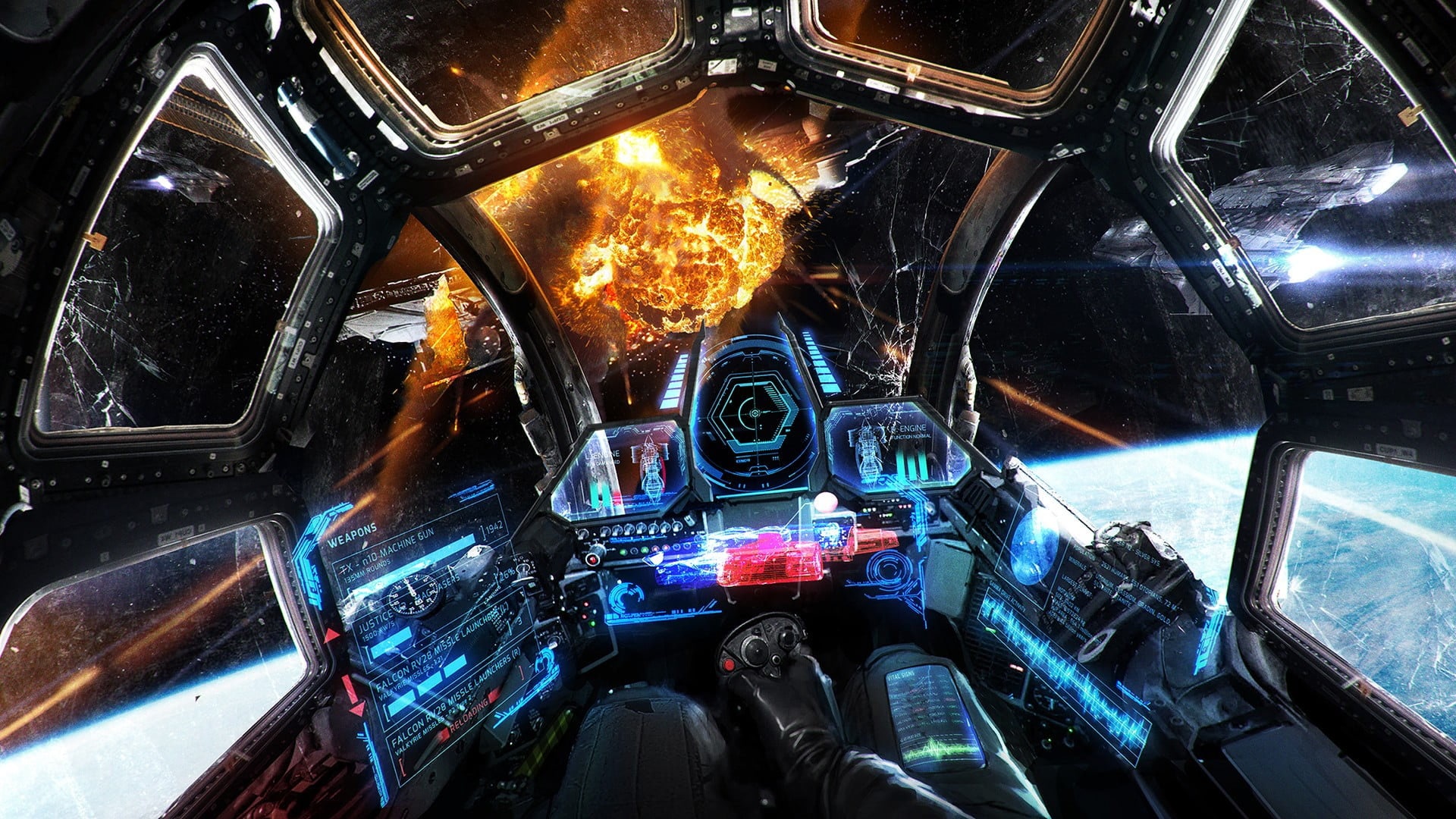 Digital Download Zoom and Teams Backgrounds Sci-fi Cockpits - Etsy