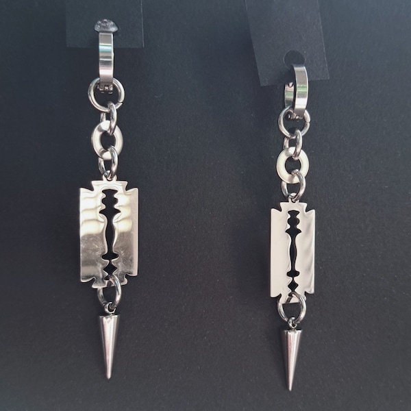 Punk Earrings - Etsy