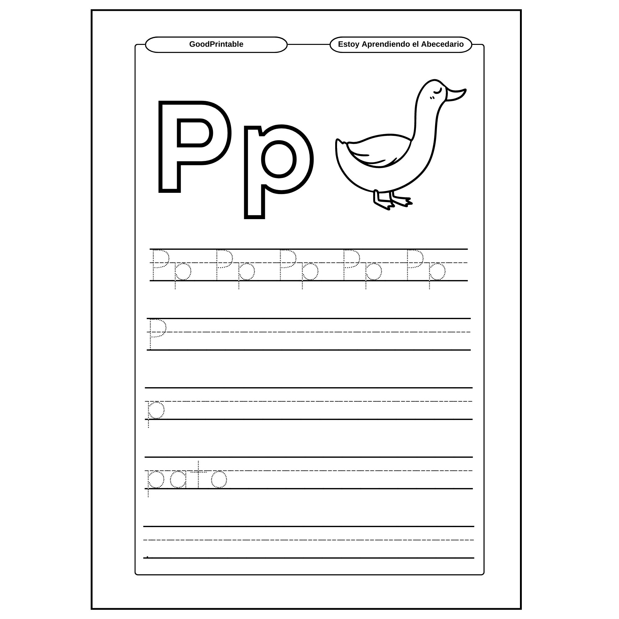 Spanish ABC Worksheets, Espanol Alphabet Tracing Workbook and Coloring ...