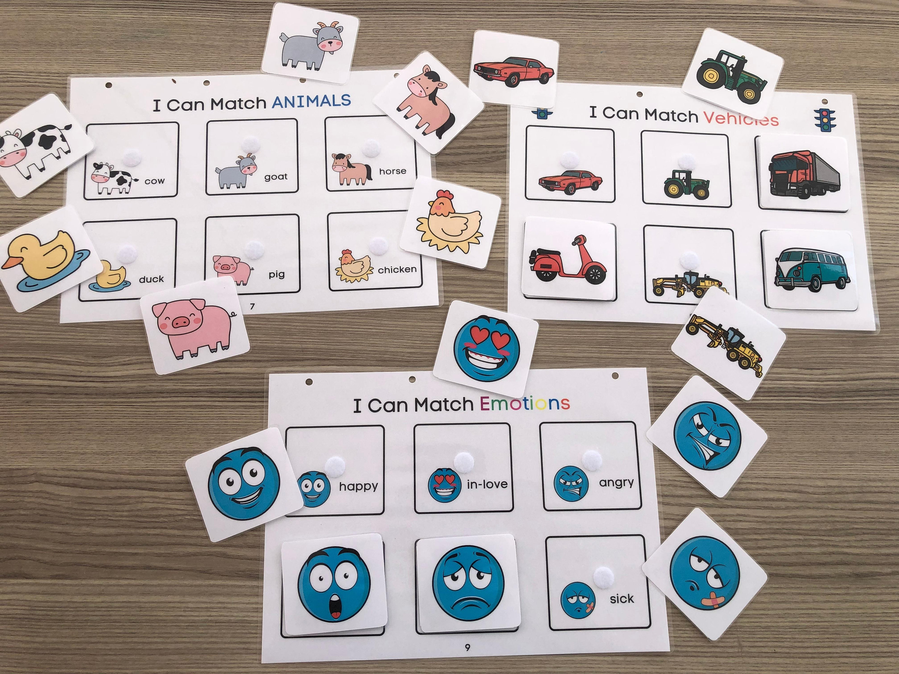 Preschool Toddler Early Learning Binder, Personalized Learning Binder ...