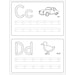 ABC Tracing Cards - Worksheets Preschool- Kindergarten Handwriting ...