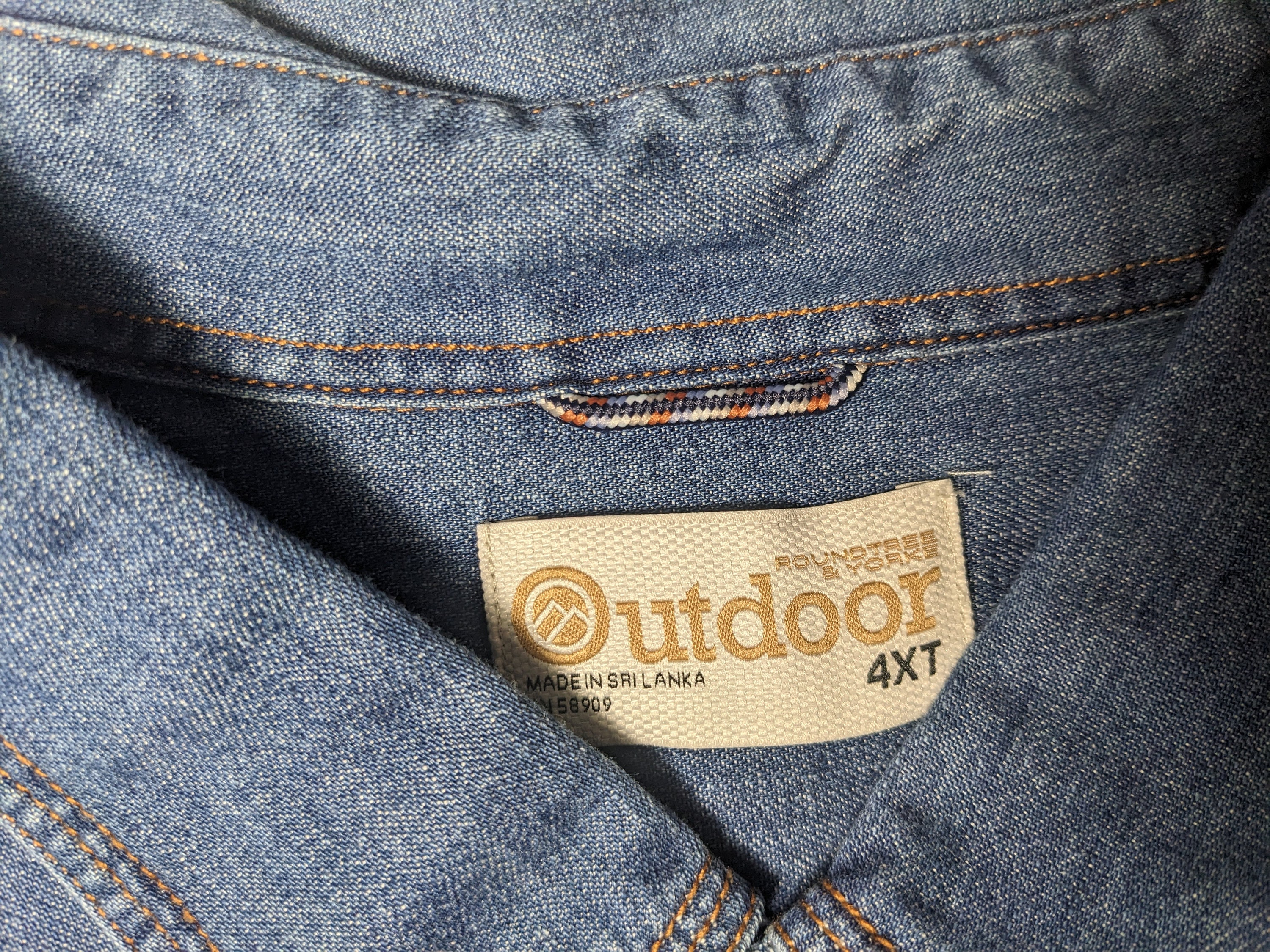 4XT Tall Mens Roundtree & Yorke Outdoor Long Sleeve Button Down Shirt ...