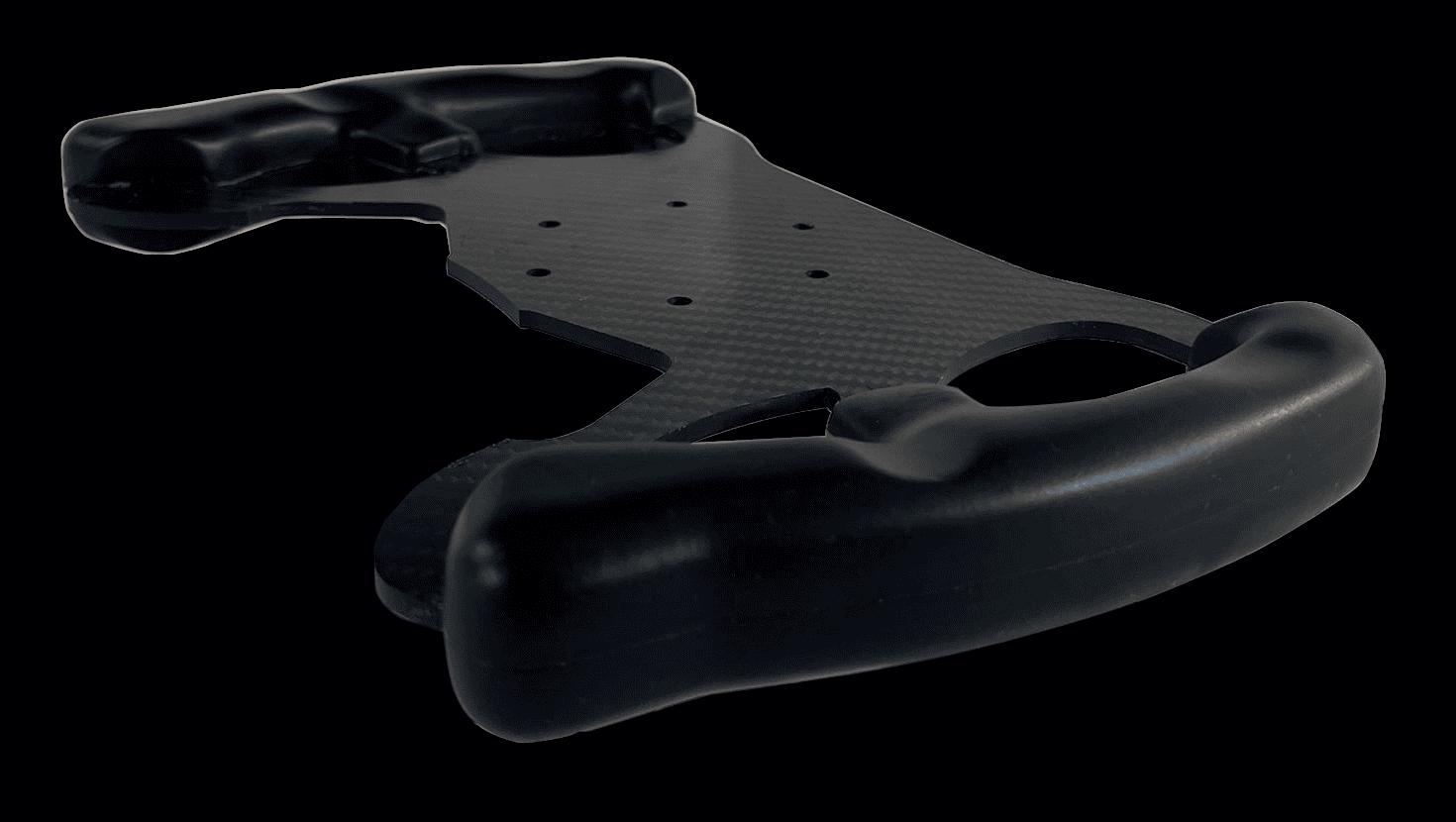 Rubber Handles Fanatec GT F1 Wheel Mod Real Carbon Fiber | SRC-GT1 - Etsy