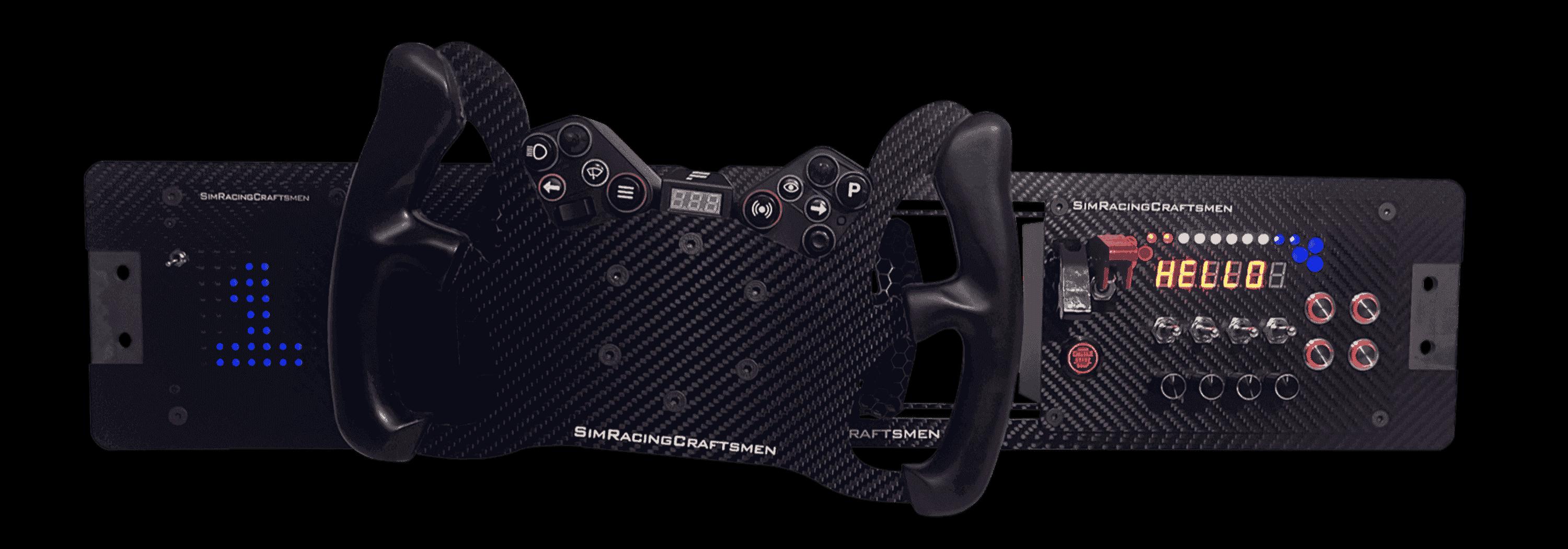 Simracing Button Box RGB Matrix Size 100mm - Etsy