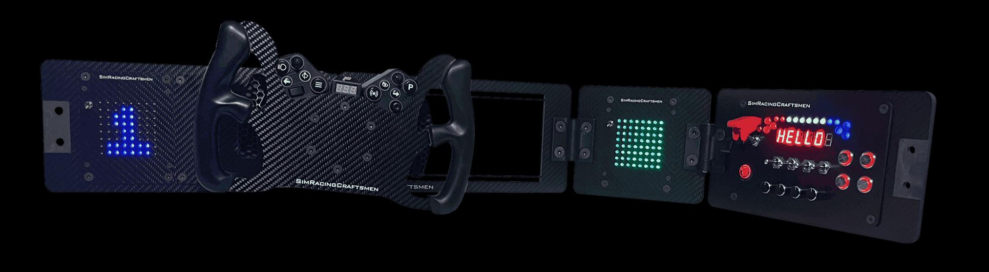 Simracing Button Box RGB Matrix Size 100mm - Etsy