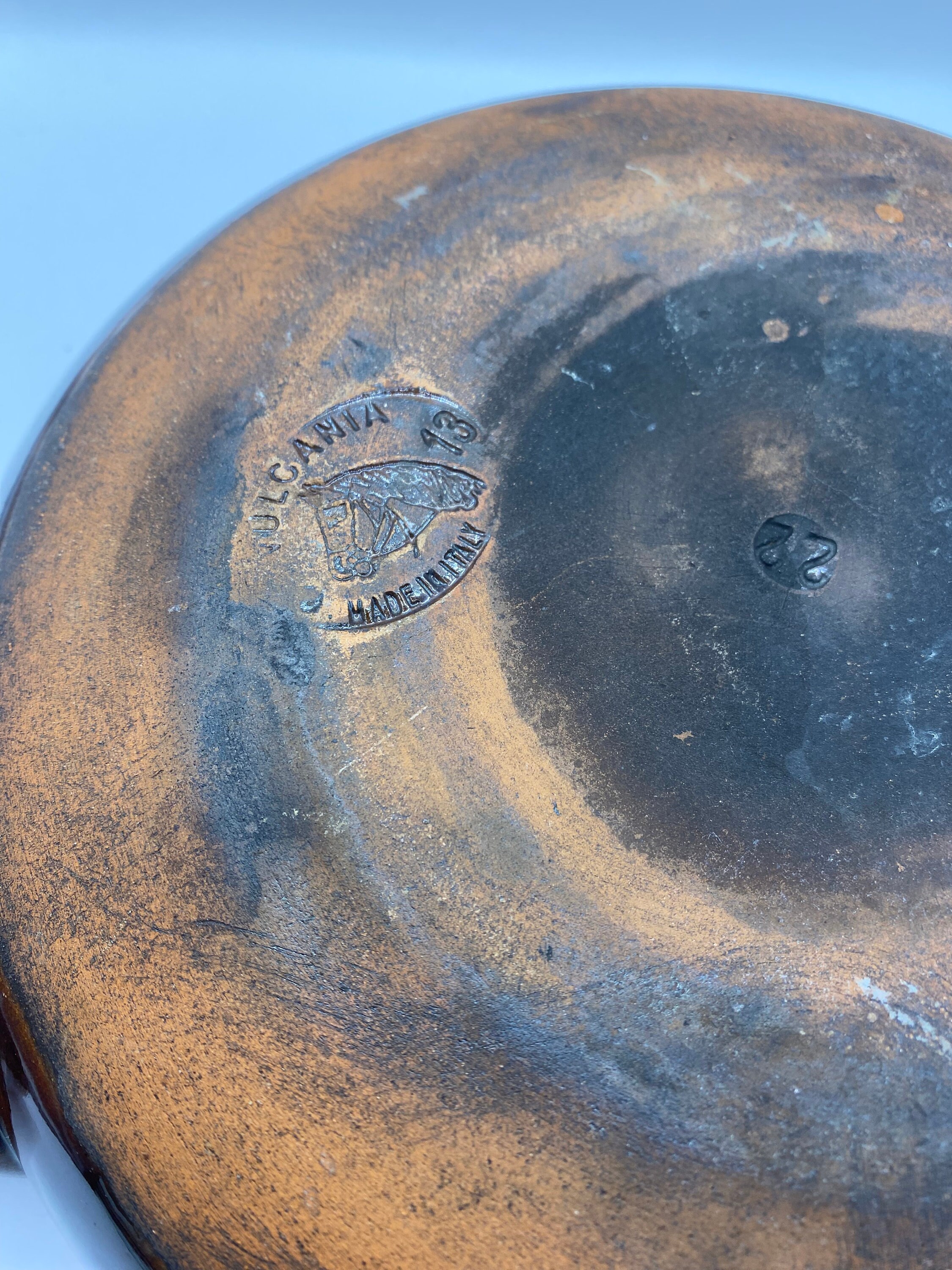 Vulcania Glazed Terracotta Shallow Cook Pot With Handle. 22cm Clay Pot ...