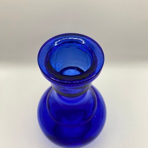 Mitsuba Cobalt Blue Glass Insert. Vintage Glass. - Etsy