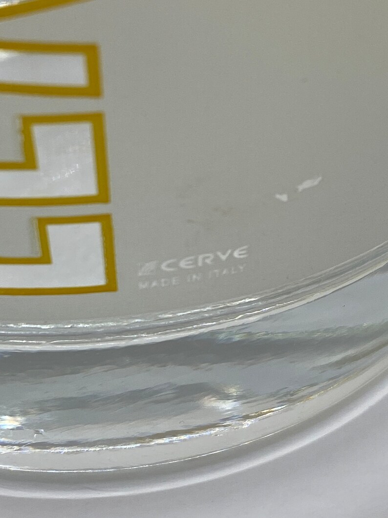 Cervé Italian Glass Frosted Glass Lemonade Pitcher With 4 Matching ...