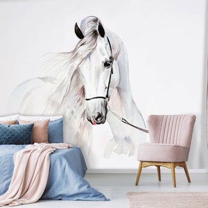 Horse Animal Photo Wallpaper for Girls / Ideal for Girls Rooms or ...