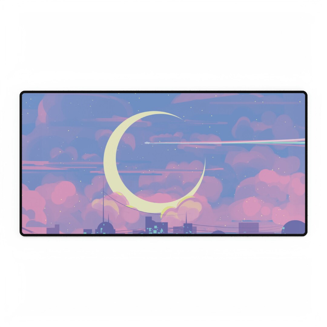 Moon Desk Mat - Etsy