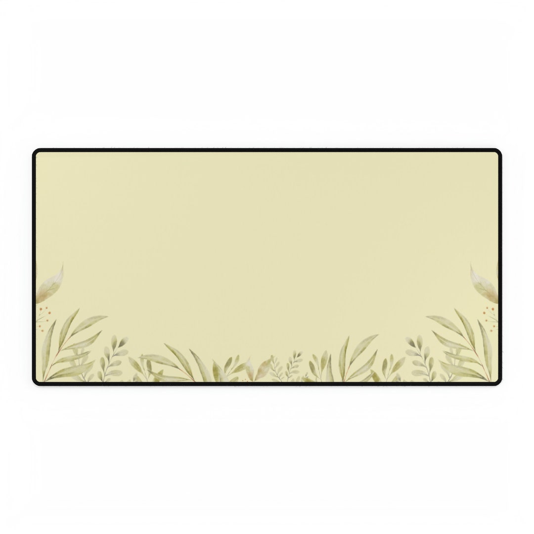 Simple Leaf Version 2 Desk Mat - Etsy