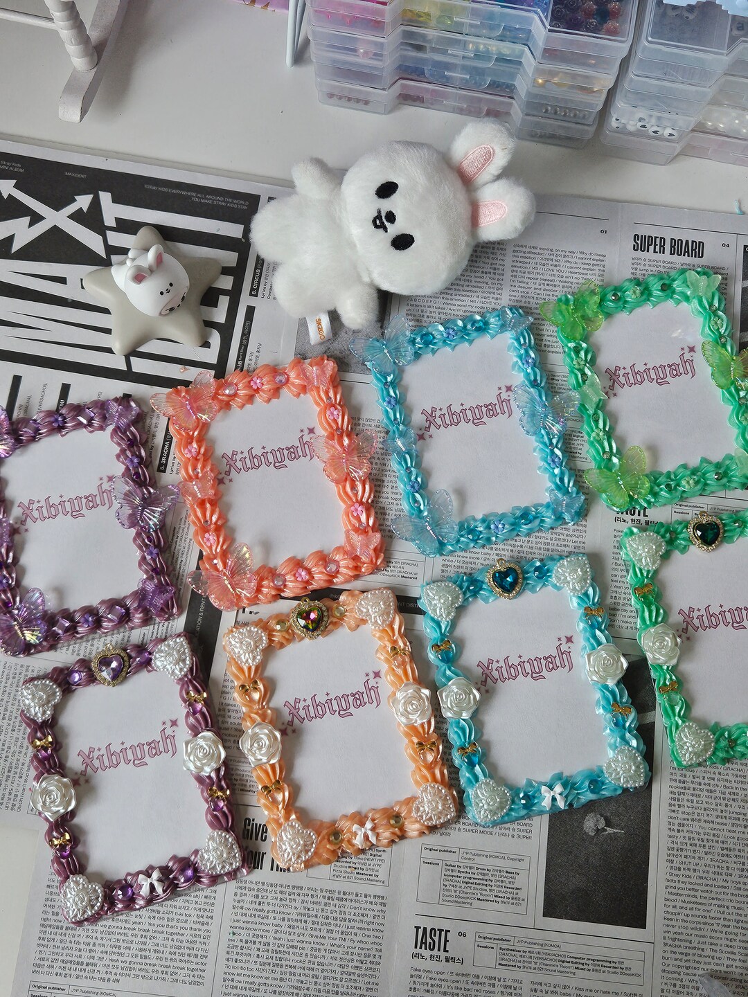 Decoden Decorated Toploader for Photocards - Etsy