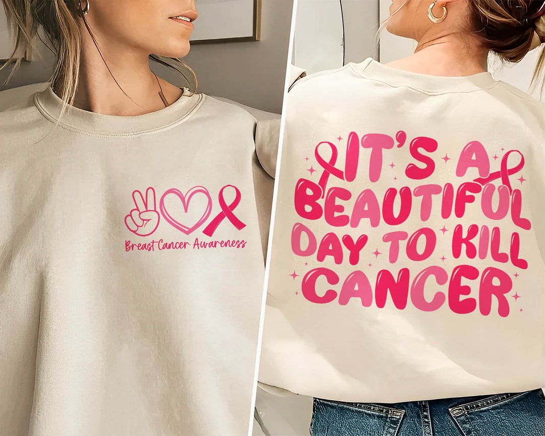 It's a Beautiful Day to Kill Cancer Sweatshirt Oncologist - Etsy