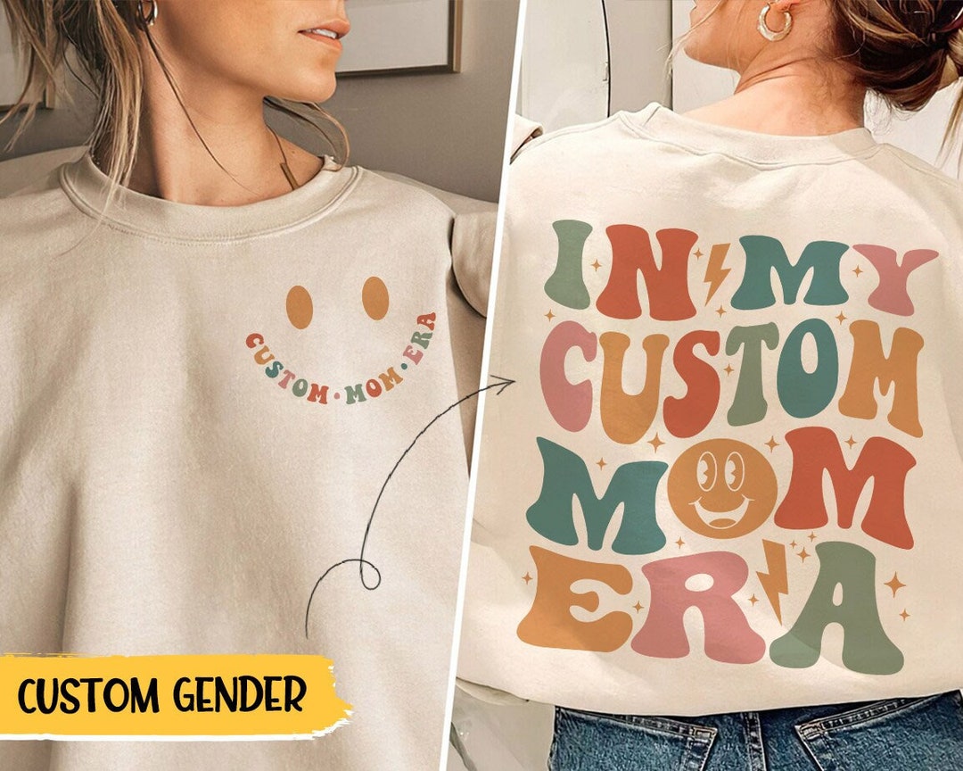 Custom Gender Mom Shirt, Moms Club Shirt, New Mom Gift, in My Gender ...