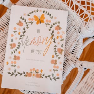 Baby Loss Journal, in Memory of You: Guided Baby Memorial Journal, Baby ...