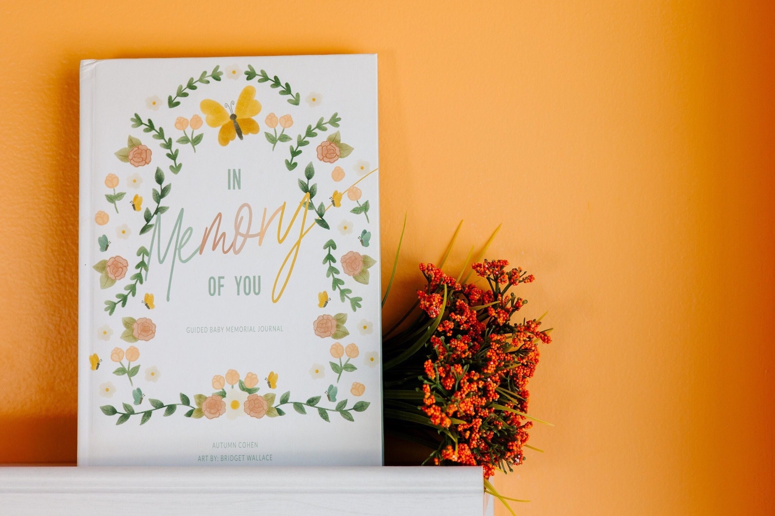 Baby Loss Journal, in Memory of You: Guided Baby Memorial Journal, Baby ...