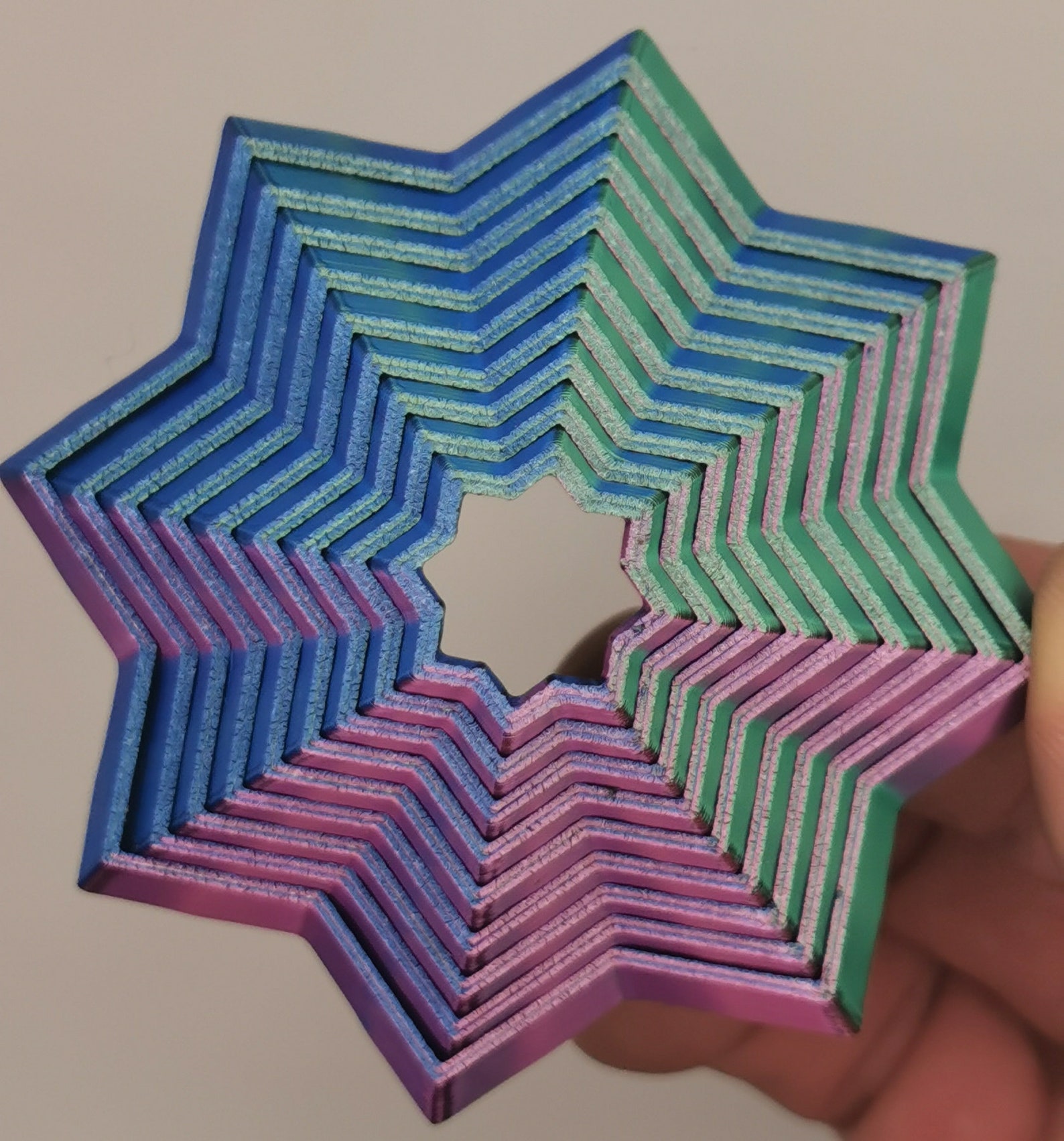 Star Fidget Toy - 3D Printed - Stress Relief - Sensory Toy - Etsy