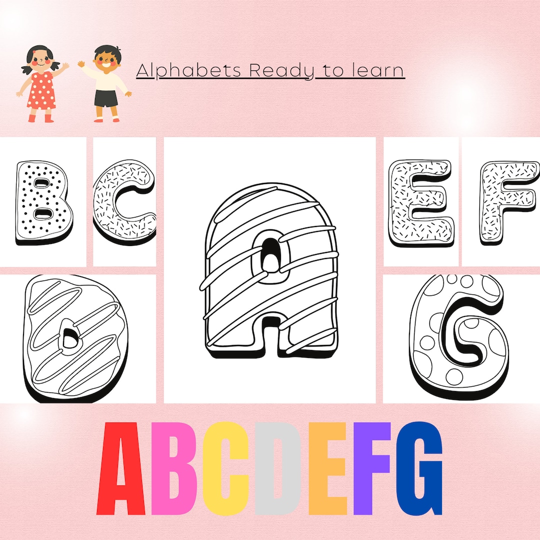 Alphabet Coloring Pages Alphabet Print Alphabet for Kids Alphabet Kids ...