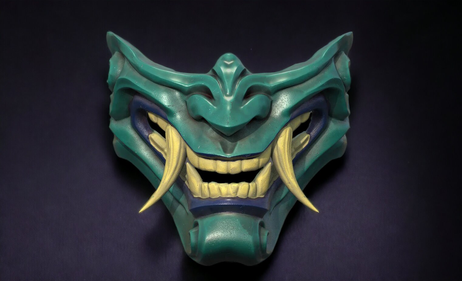 Majin Mempo Mask - 3D Printed Décor, Costume, Cosplay - Etsy
