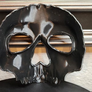 Half Skull / Ghost / Ghoul Mask - 3D Printed Décor, Costume, Cosplay - Etsy