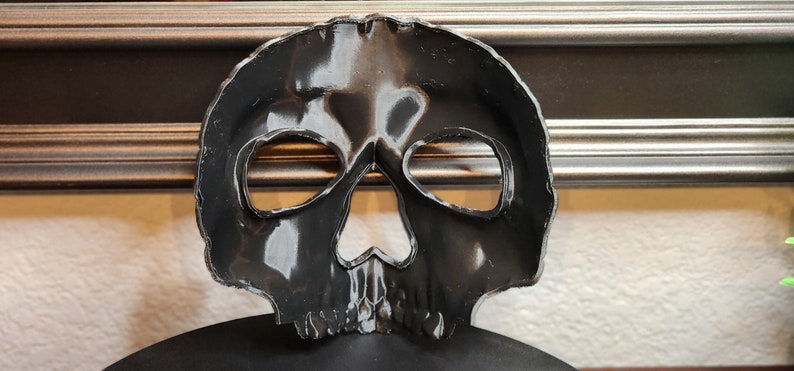 Half Skull / Ghost / Ghoul Mask 3D Printed Décor Costume - Etsy