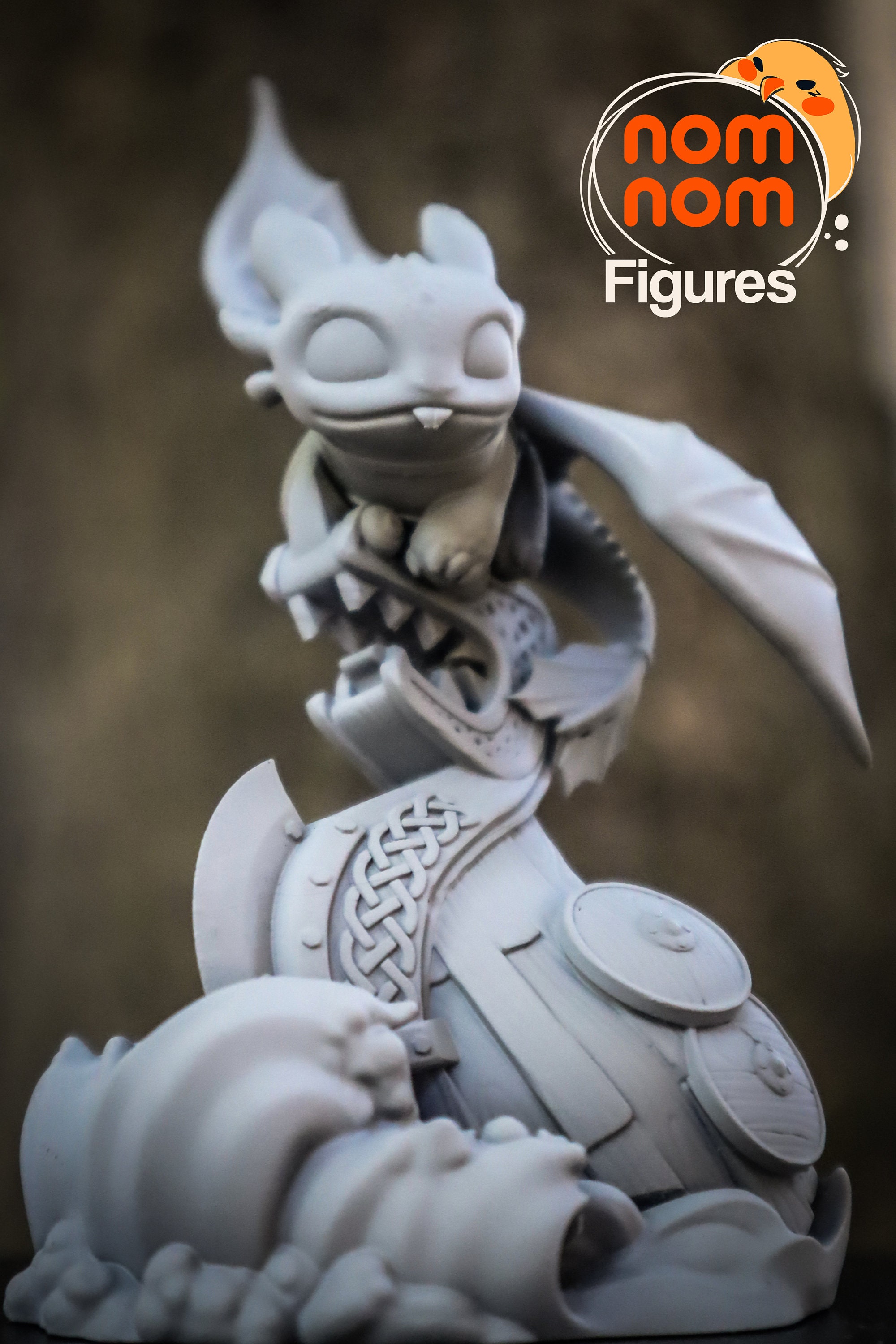 Night Fury chibi 3D Printed Figure Fan Art Model Kit - Etsy Canada